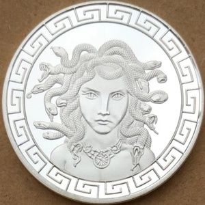 Anonymous Mint | Jewelry | Medusa Silver Coin | Poshmark